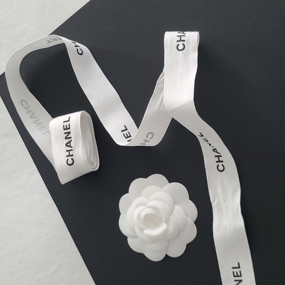 CHANEL | Accessories | Chanel Ribbon Camellia Flower | Poshmark